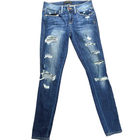 Genetic Denim | Jeans | Genetic Denim Shya Skinny Jeans Destroyed ...